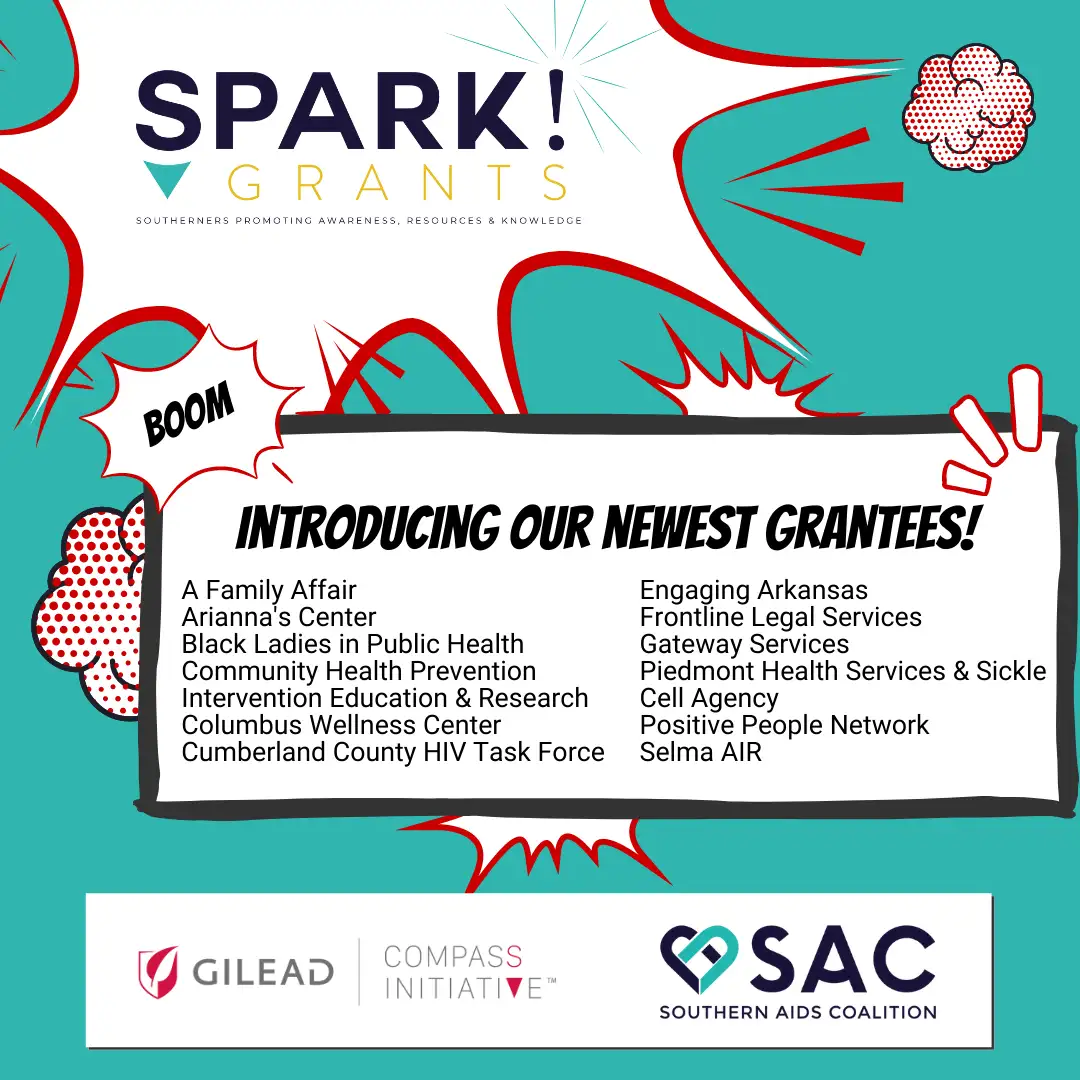 Southern AIDS Coalition Announces SPARK! Grants Recipients to Support ...